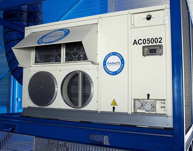 Rooftop airco's | Coolworld Rentals