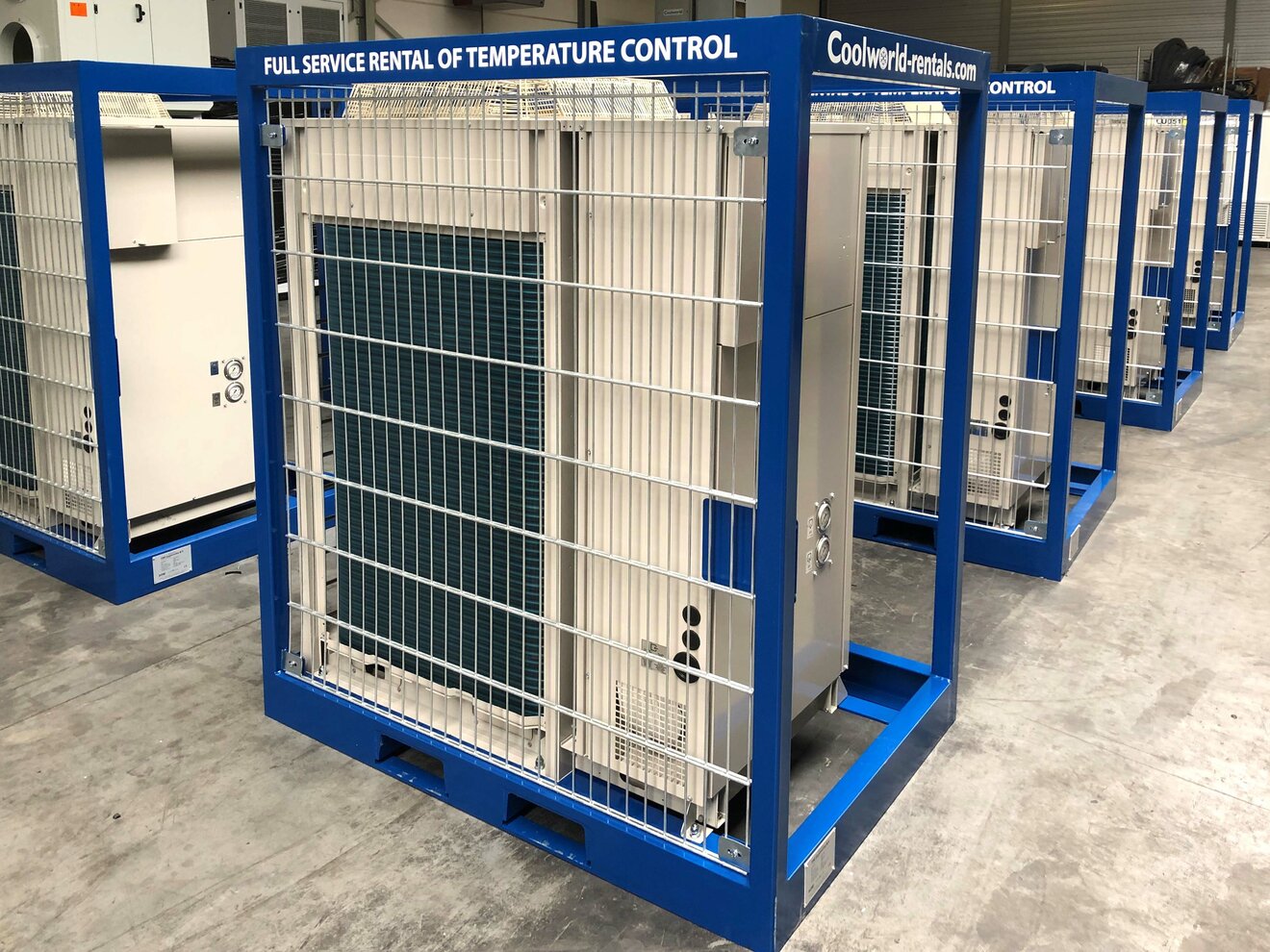 Water cooled units | Coolworld Rentals