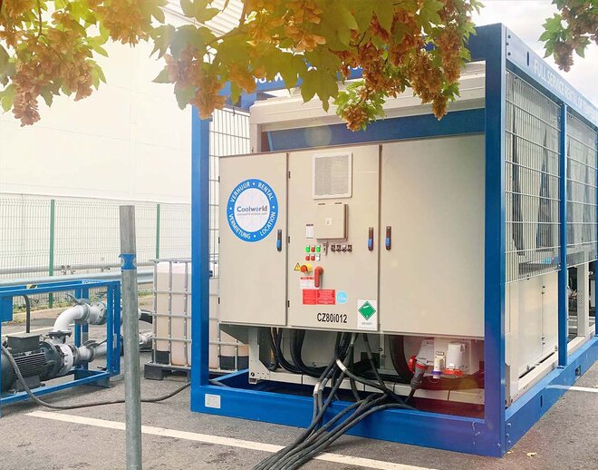 Need a rental chiller? Full service solutions | Coolworld Rentals